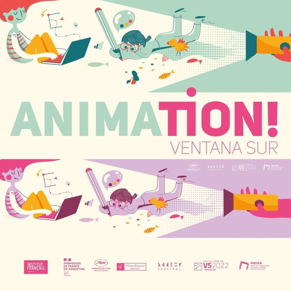 Animation! Ventana Sur presenta su afiche oficial 2022 — Radix