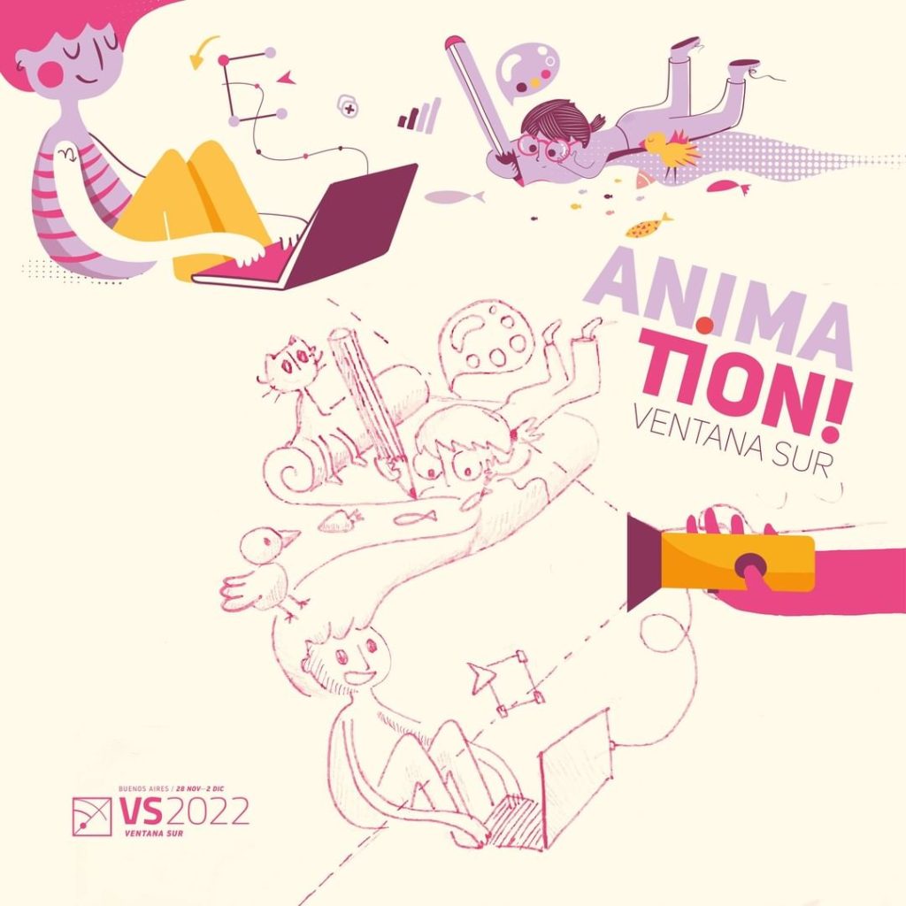 Animation! Ventana Sur presenta su afiche oficial 2022 — Radix