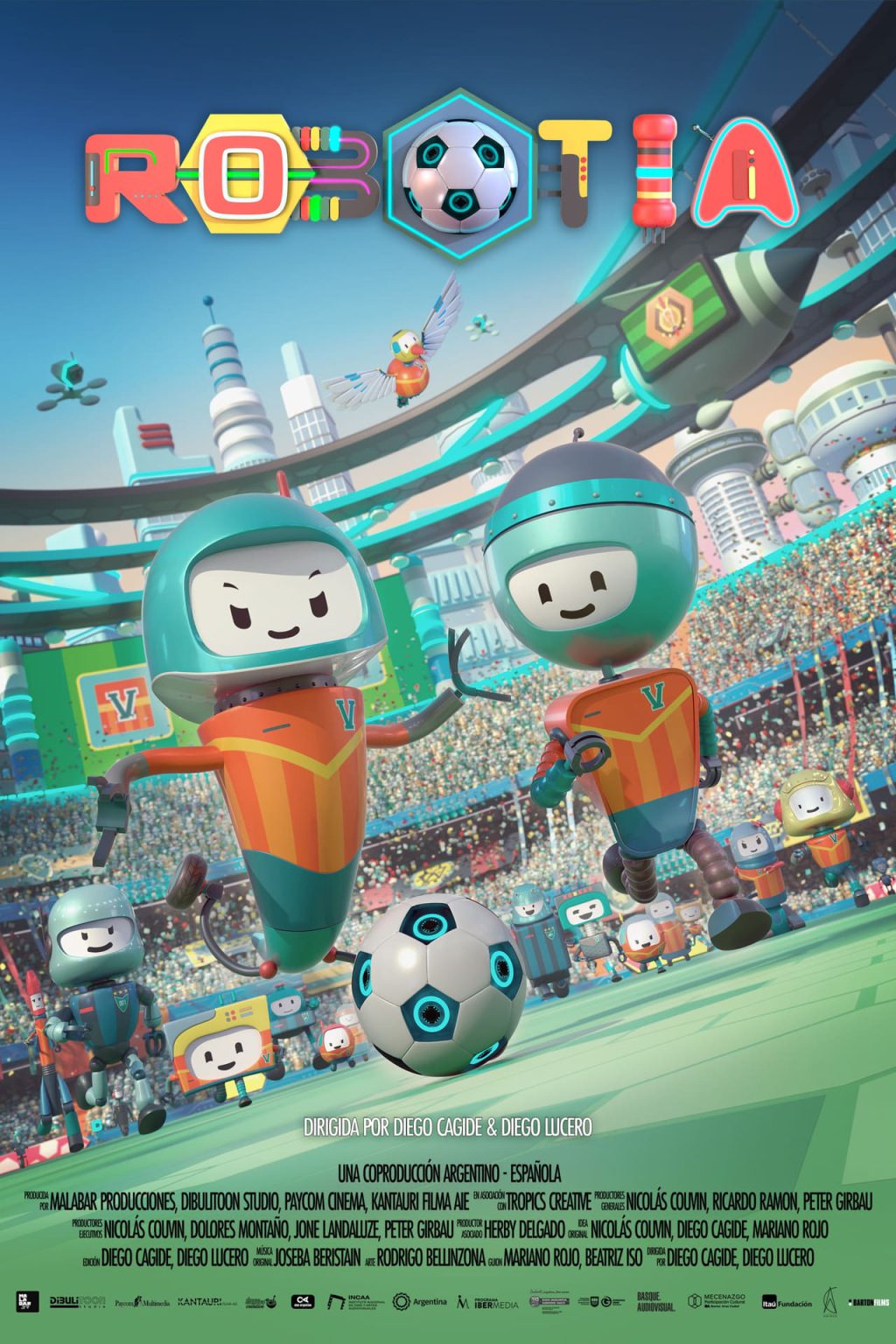 Robotia salta a la cancha del largometraje con trailer y póster — Radix