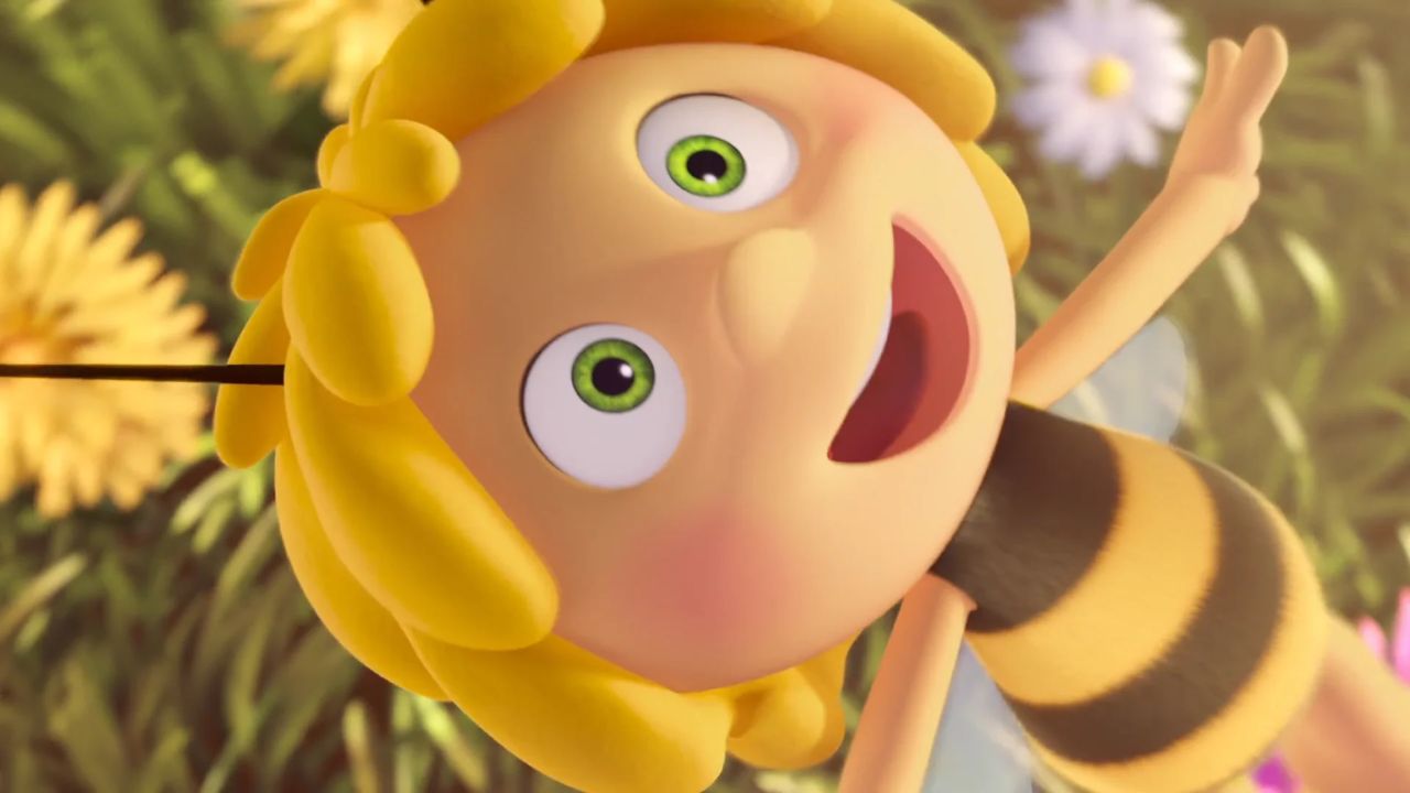 La abeja Maya presenta el logo conmemorativo de su 50° aniversario — Radix